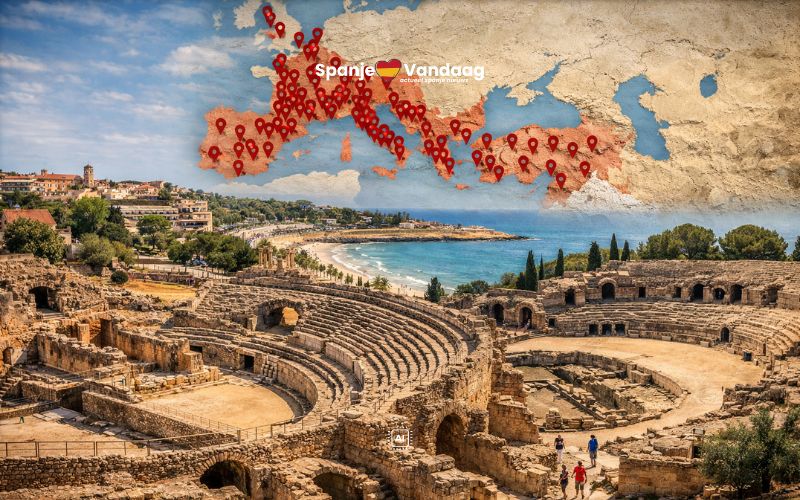 Deze interactieve kaart laat zien waar alle Romeinse amfitheaters in ...